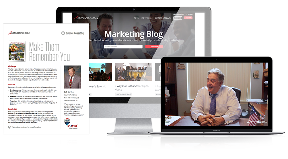 Testimonial Benefits | ReminderMedia