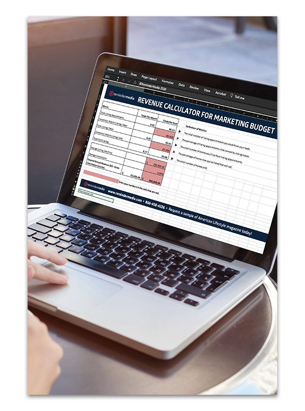 Marketing Revenue Calculator | ReminderMedia