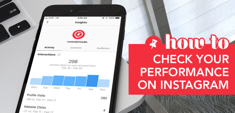 Checking Your Performance on Instagram | ReminderMedia