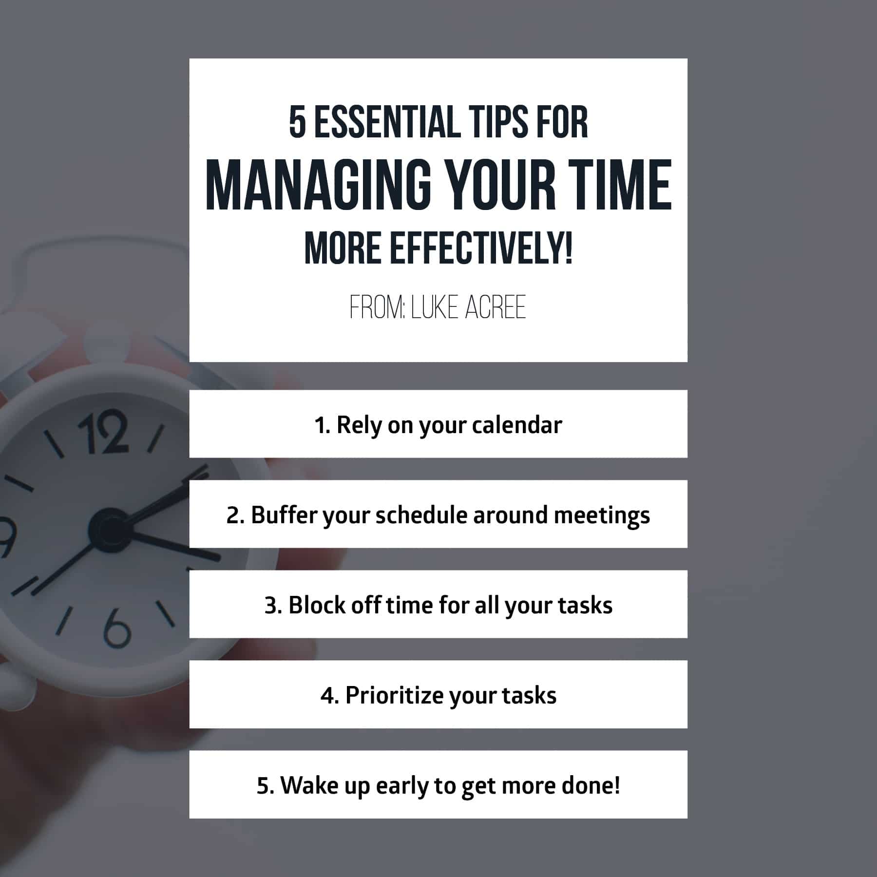 Time Management Blog | ReminderMedia