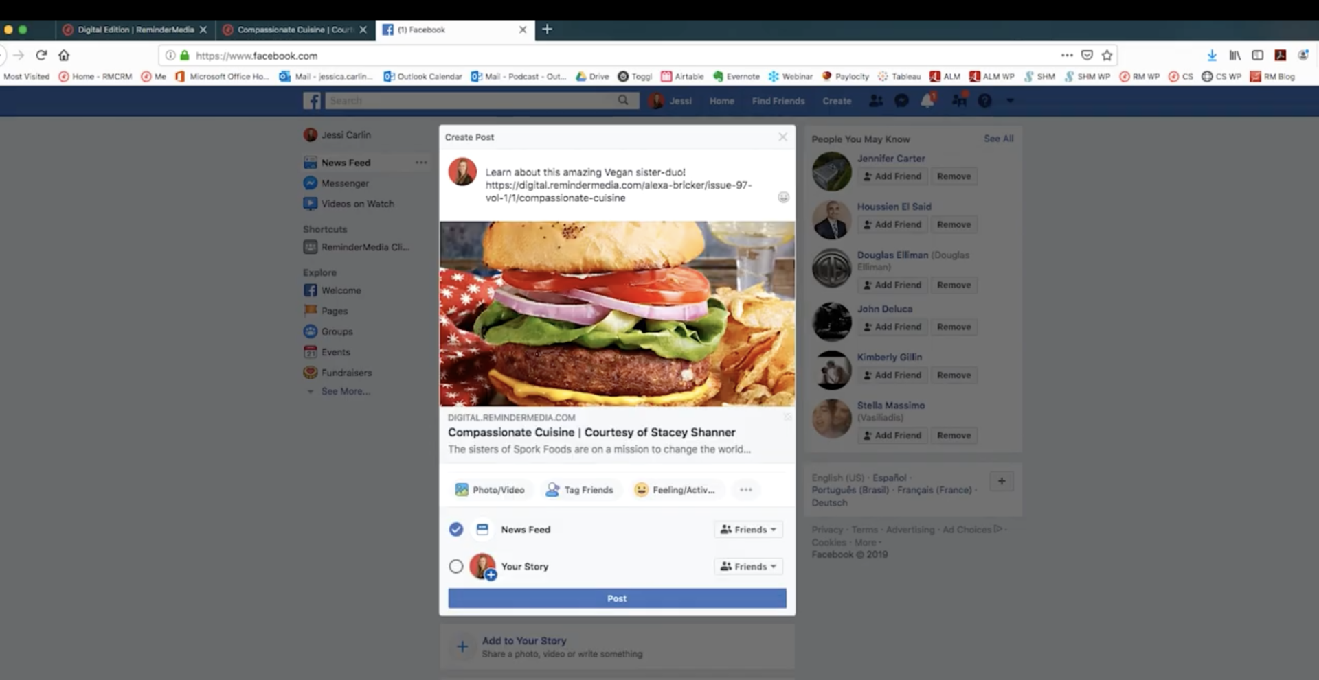 How to Share an Article from Your Digital Edition | ReminderMedia
