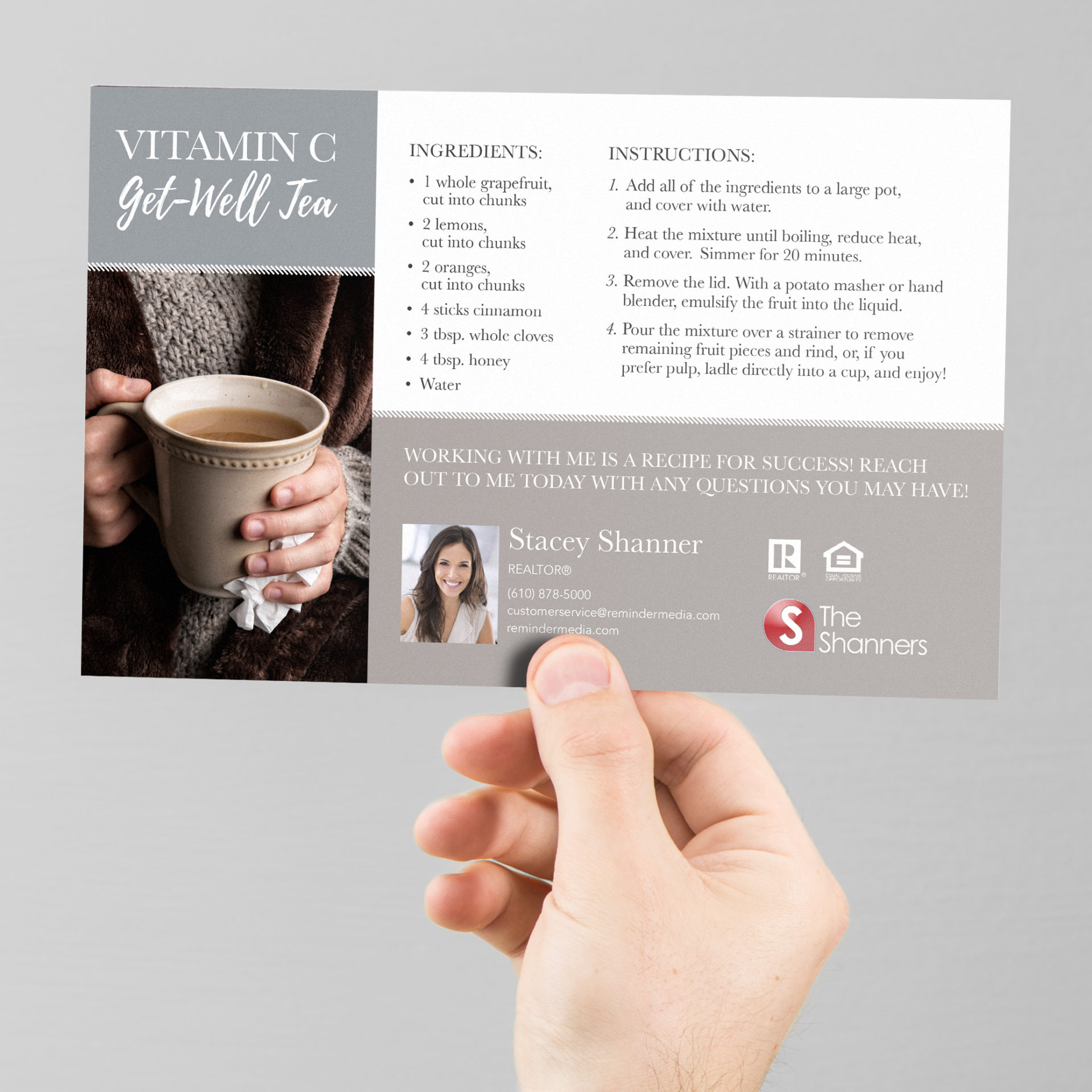 Postcard Recipe | ReminderMedia