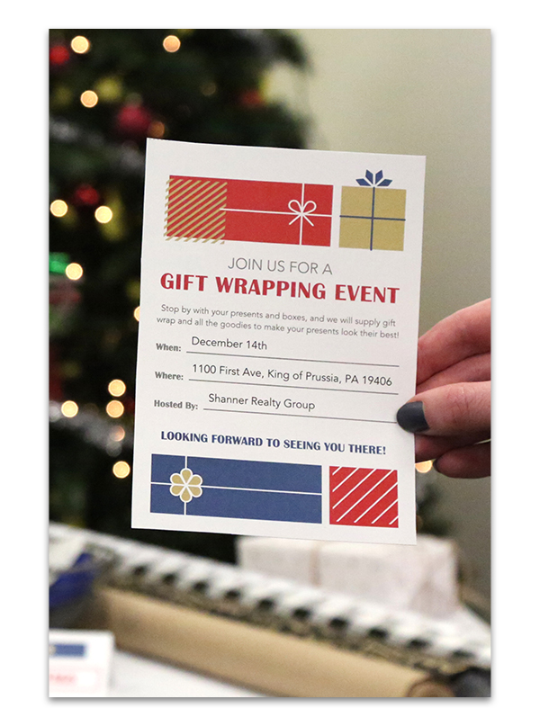 Gift Wrapping Event Kit | ReminderMedia