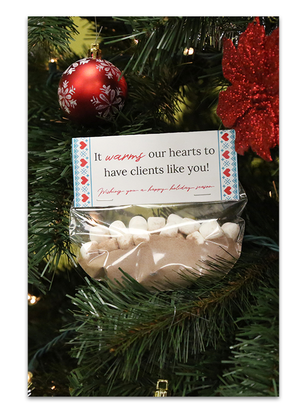 Hot Cocoa Treats for Your Clients | ReminderMedia