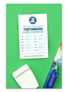 Toothbrush Reminder Tag | ReminderMedia