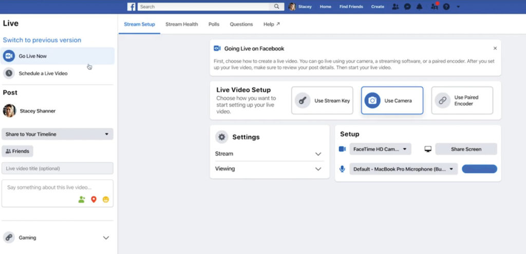 How to Go Live on Facebook from Your Desktop or Laptop | ReminderMedia