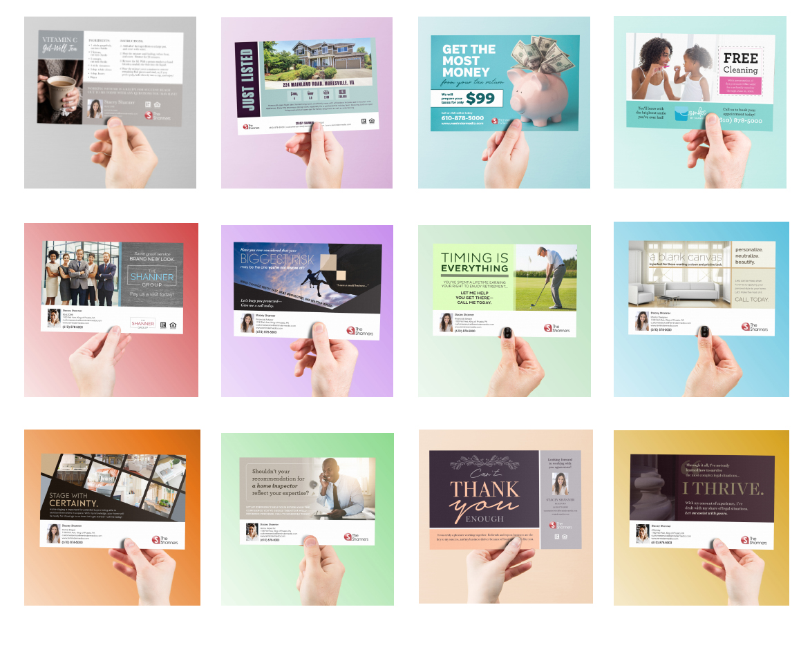 Postcard Login Appointment | ReminderMedia