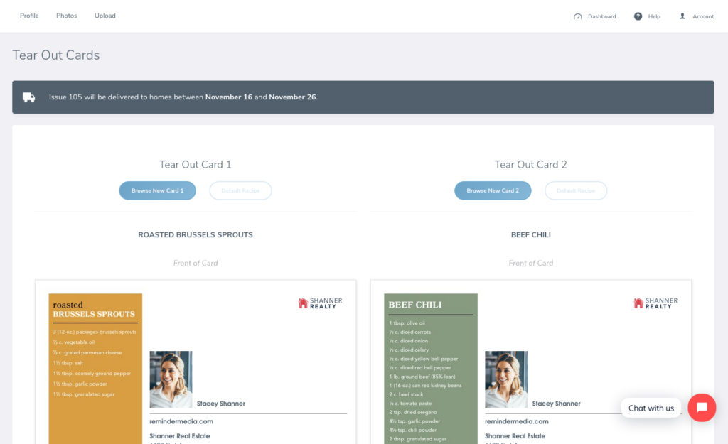 How To Select Your Tear Out Cards - ReminderMedia