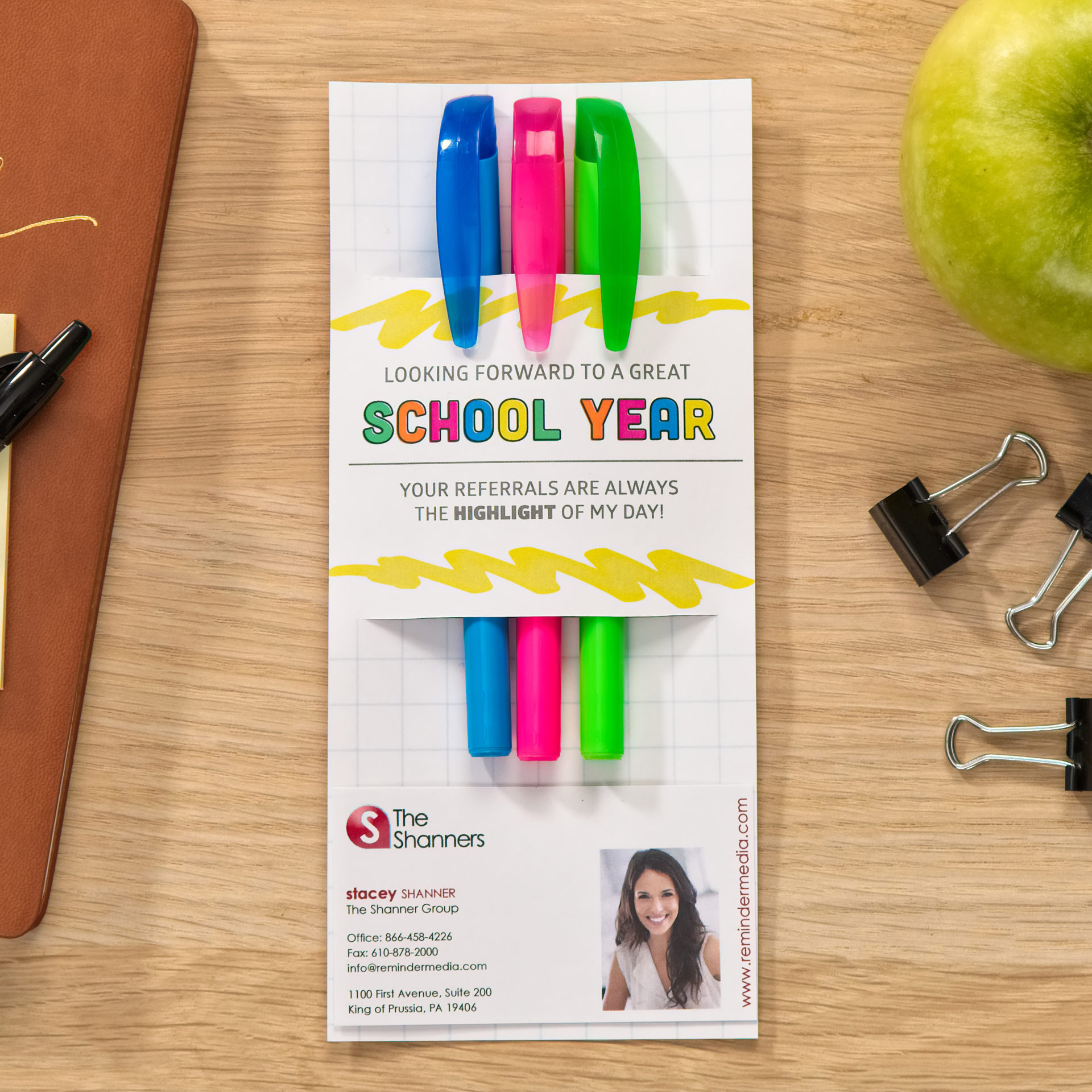 Back-to-School Highlighter Printable | ReminderMedia