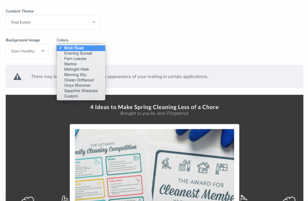 How Do I Change the Theme and Customize My Branded Posts Email ...