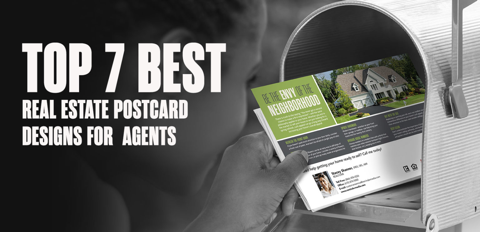 7 Must-Have Real Estate Postcards for Agents | ReminderMedia