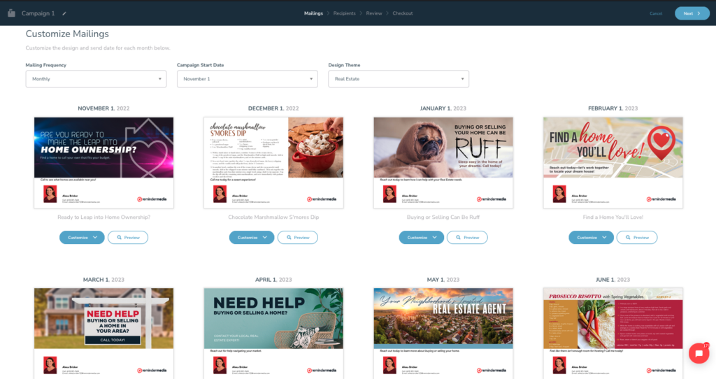 How to Start A New Postcard Campaign | ReminderMedia