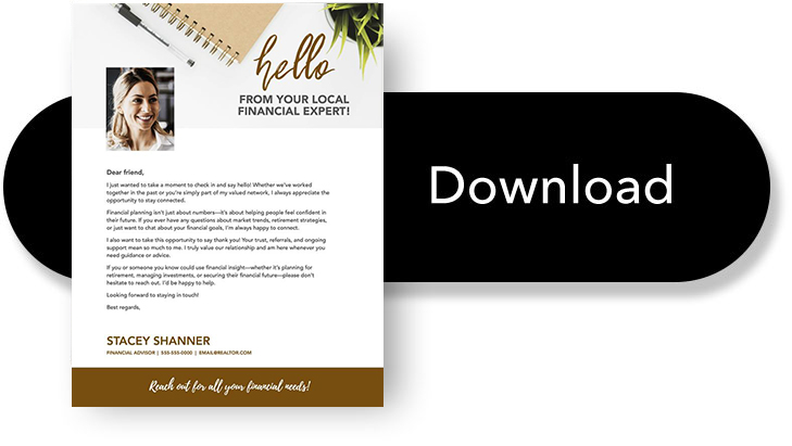Your Free Letter Template is Ready! | ReminderMedia