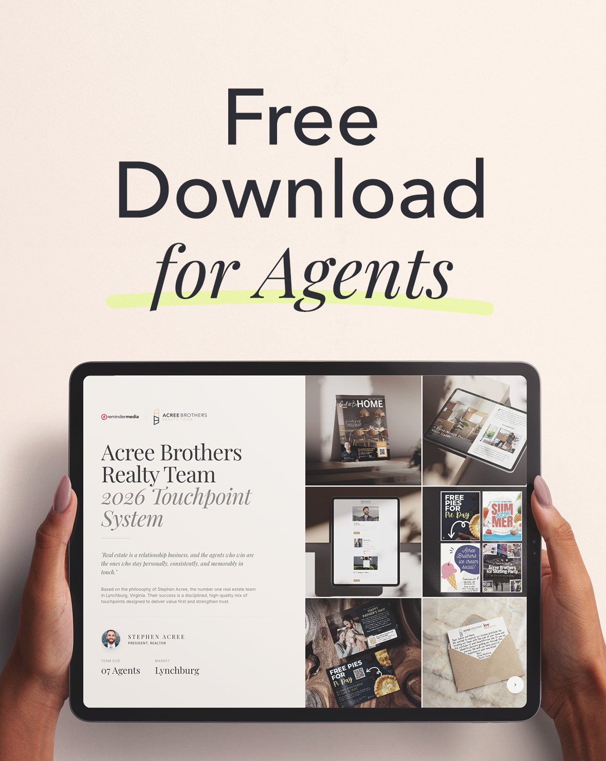 2026 Touchpoint Calendar | ReminderMedia